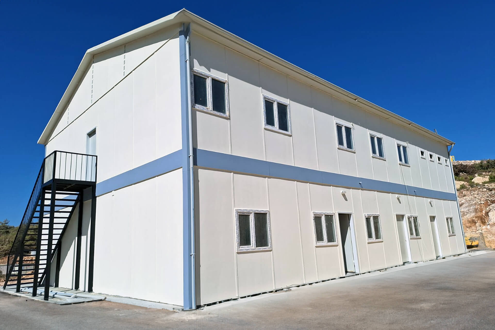 1500 m2 Prefabricated Camp - Turkey - Beyaz Prefabrik
